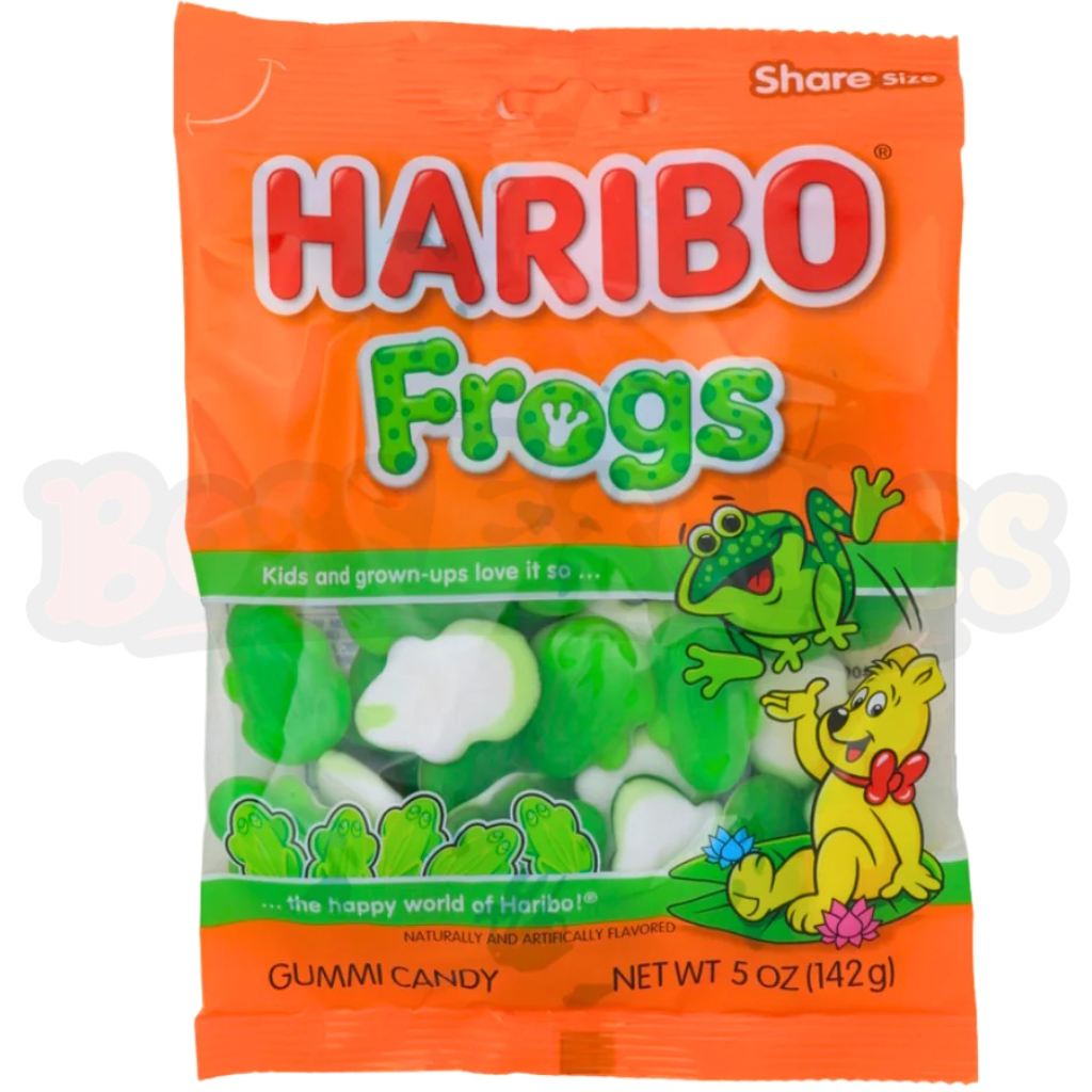 Haribo Frogs Gummy Candy (142g): Germany – Boss Exotics