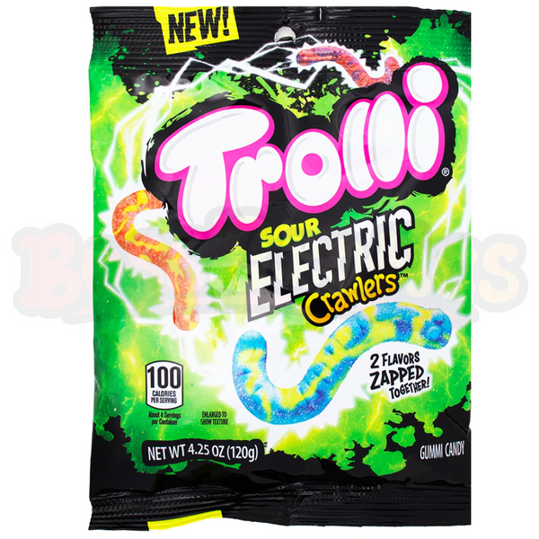 Trolli Sour Electric Crawlers (120g): American – Boss Exotics