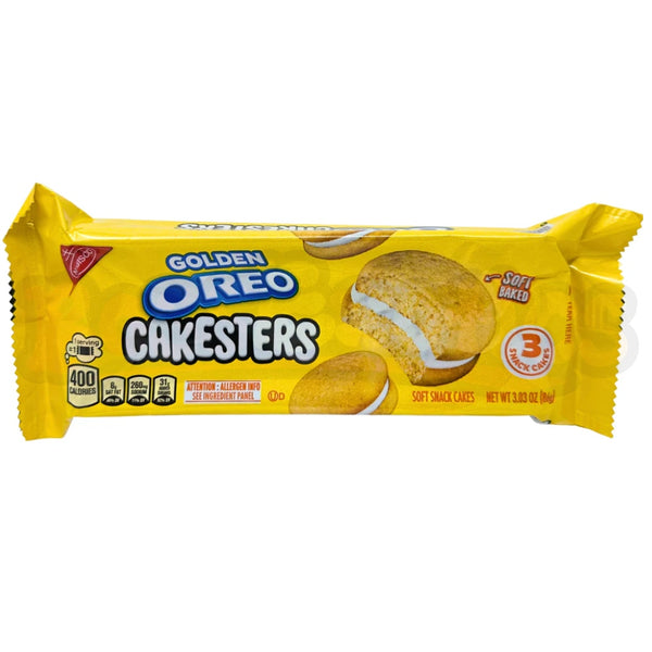 Oreo Cakesters Golden (86g) : American – Boss Exotics