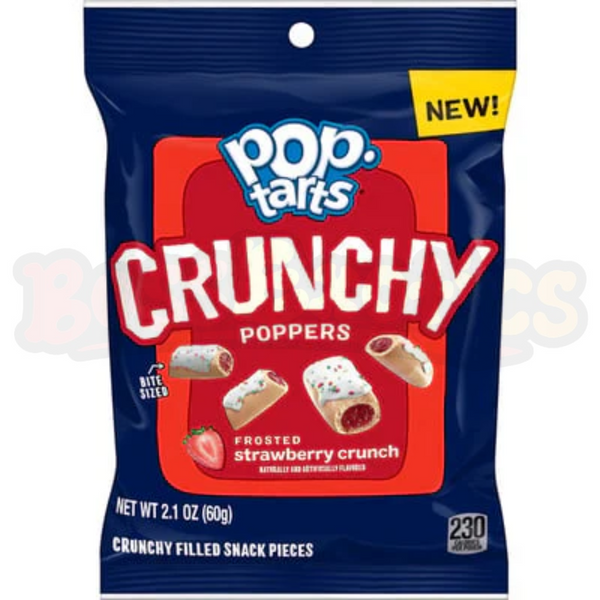 Pop Tarts Crunchy Poppers Frosted Strawberry (60g) : American – Boss ...