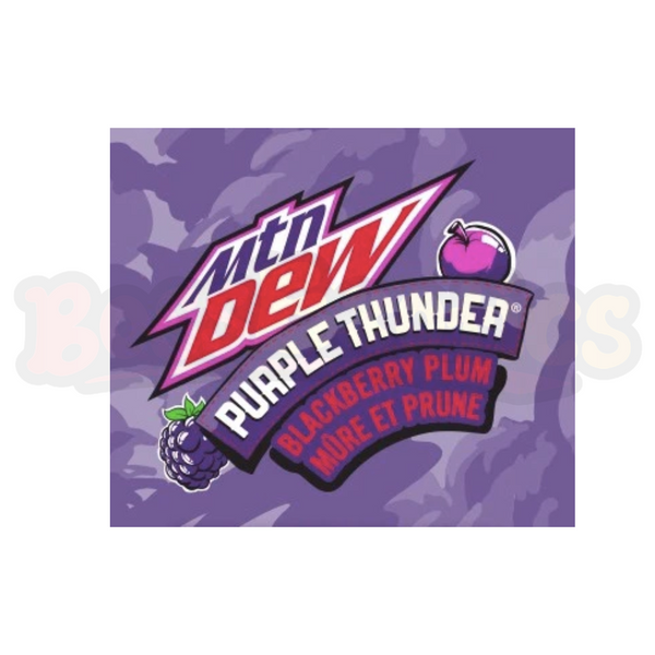 Mountain Dew Purple Thunder (355ml): American – Boss Exotics