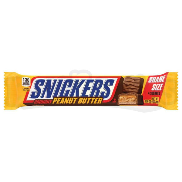 Snickers Crunchy Peanut Butter King Size (100.9g): American – Boss Exotics