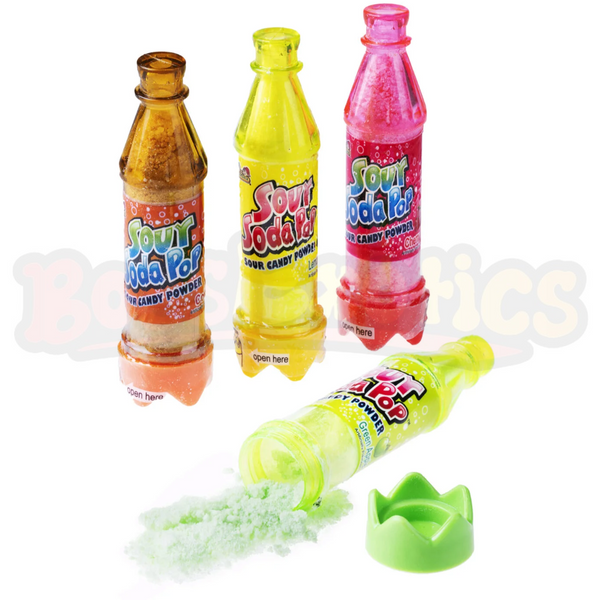 Kidsmania Sour Soda Pop 4 pack "Vegan"(42g) : American – Boss Exotics