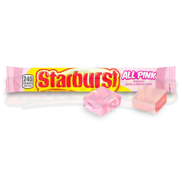 Starburst Fruit Chews All Pink *Limited Edition* (58.7g): American ...